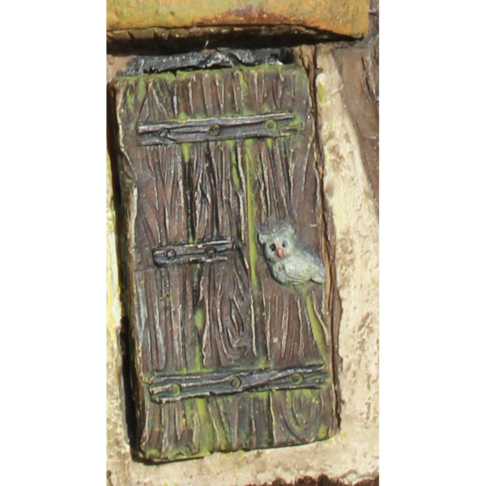 Hoot Owl Tree House: Fairy Garden Miniature House | Baby Feathers Gift Shop