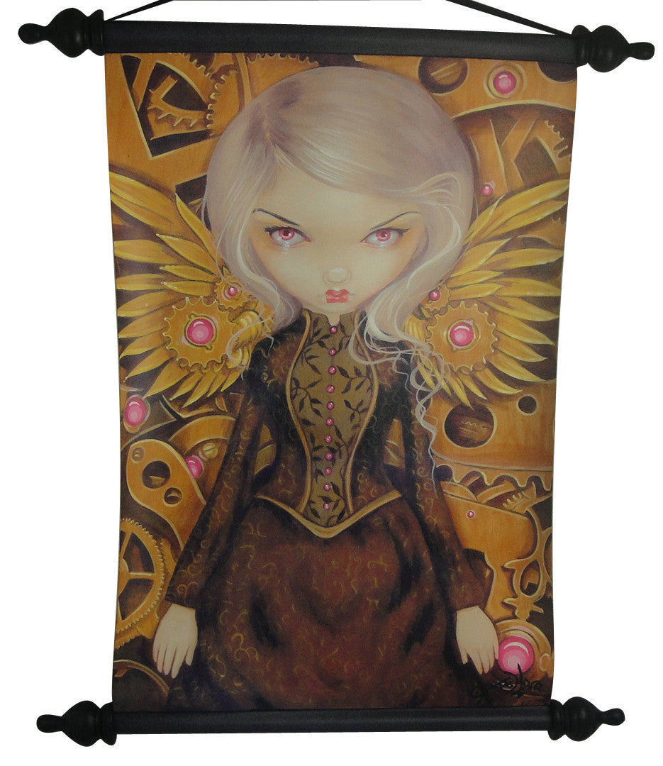 Jasmine Becket Griffith Strangeling Print Mechanical Angel ll Wall Scr ...