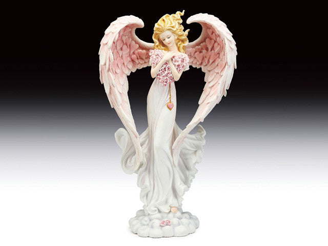 Angel Love with Roses | Baby Feathers Gift Shop